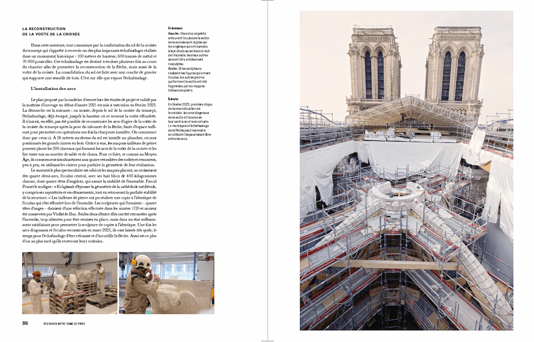 Rebâtir Notre-Dame de Paris - Exclusif : parution du livre officiel de ...
